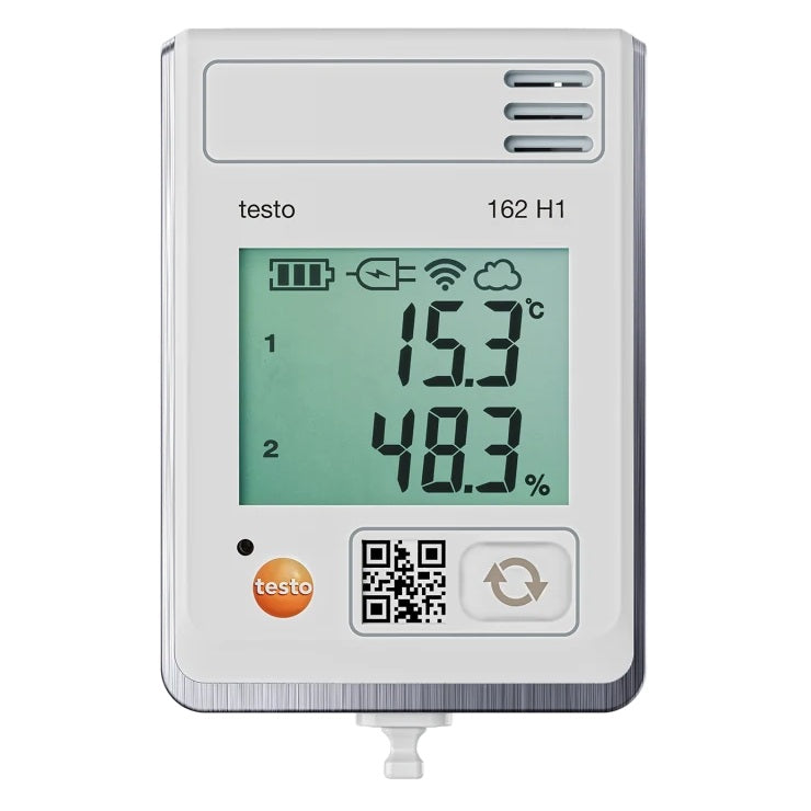 Testo 162 H1 Online Data Logger with Temp & Humidity Sensor — Anaum ...