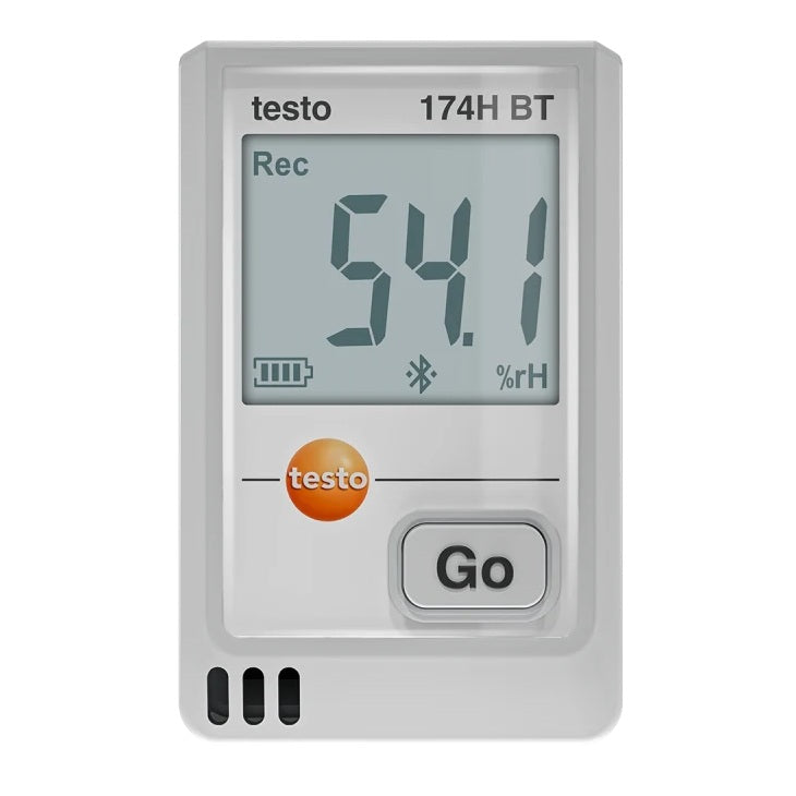 Testo 174H BT Mini Data Logger with Bluetooth and App Connection ...