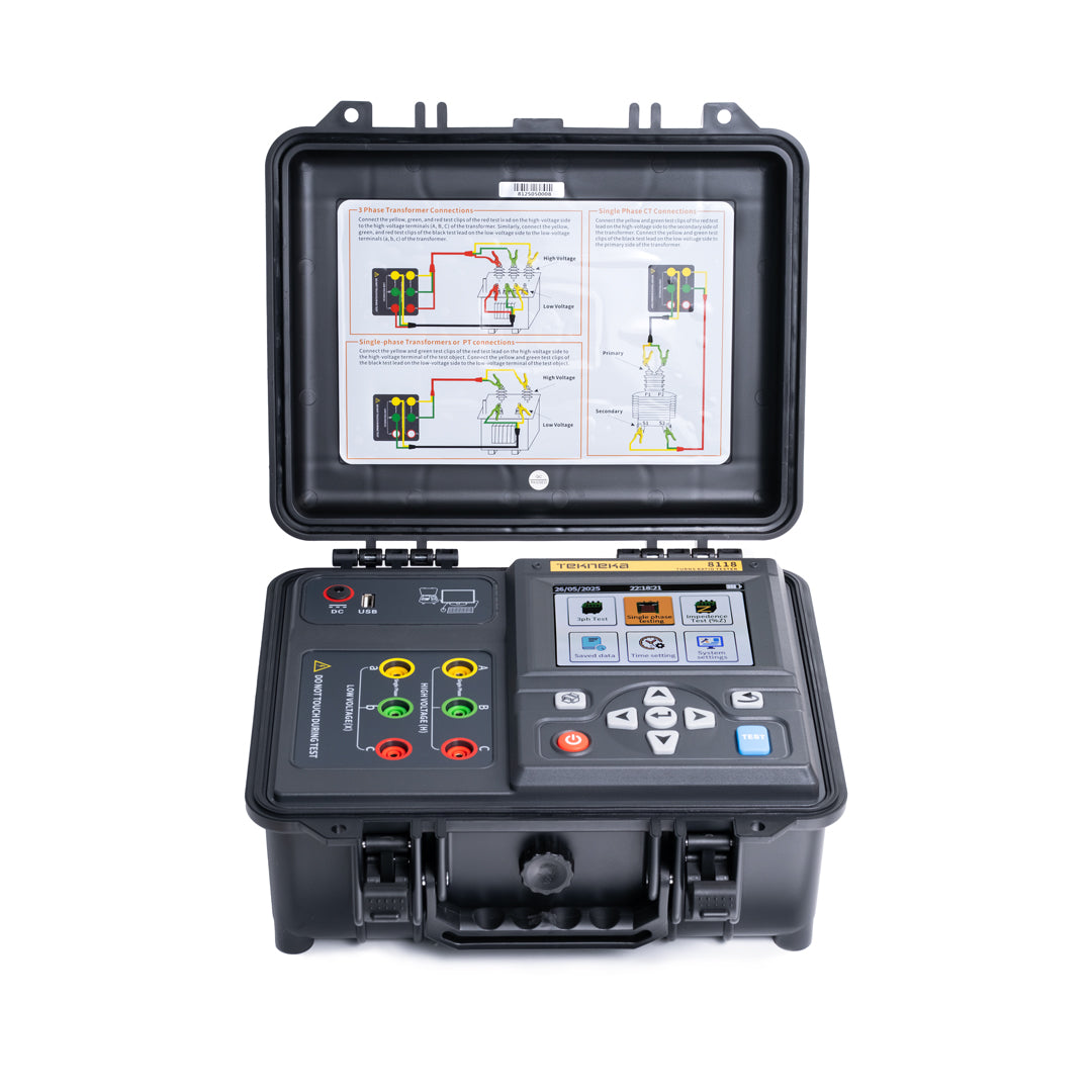 Tekneka 8118 Transformer Turns Ratio Tester — Anaum Corporation
