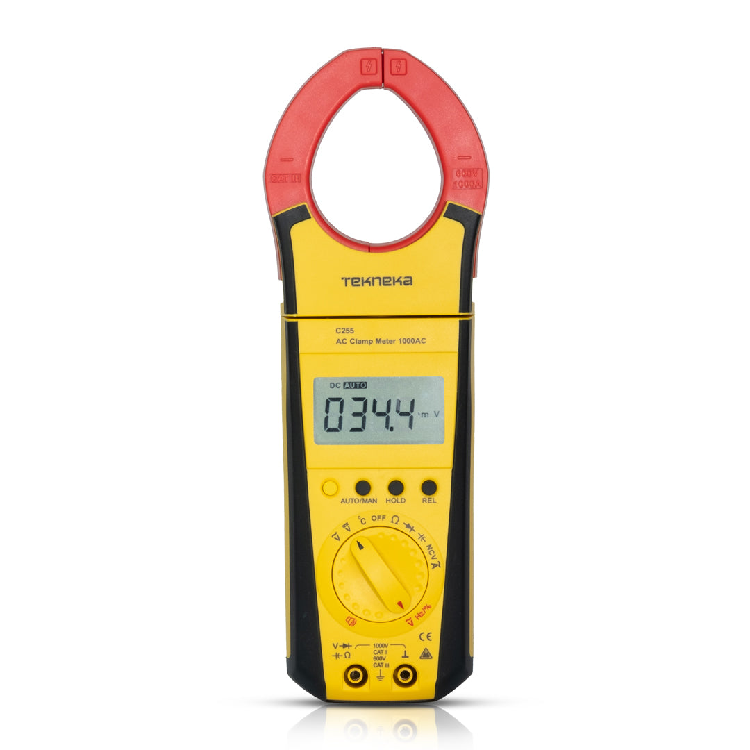 Tekneka C255 AC Clamp Meter 1000A — Anaum Corporation