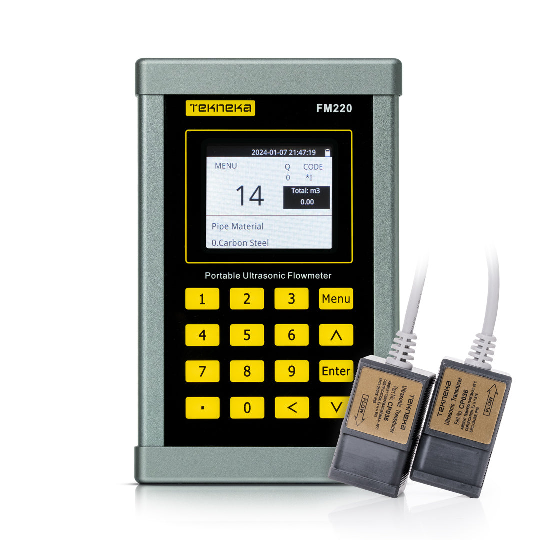 Tekneka FM220 Ultrasonic Flow Meter — Anaum Corporation